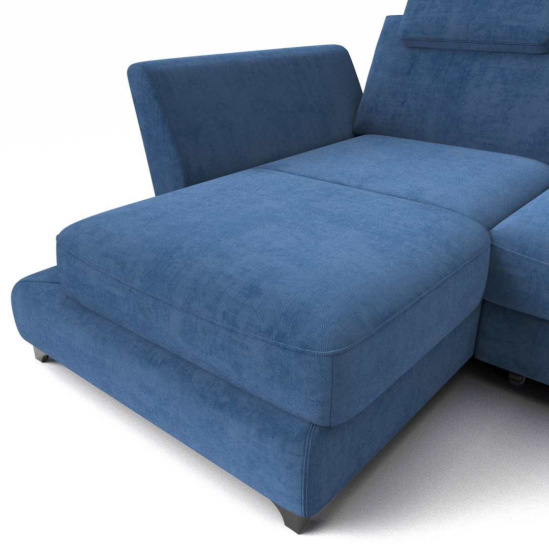 3D Parma ottoman - TurboSquid 1969256