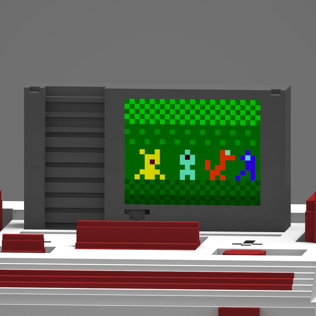 3D Vintage Console Model - TurboSquid 1584428