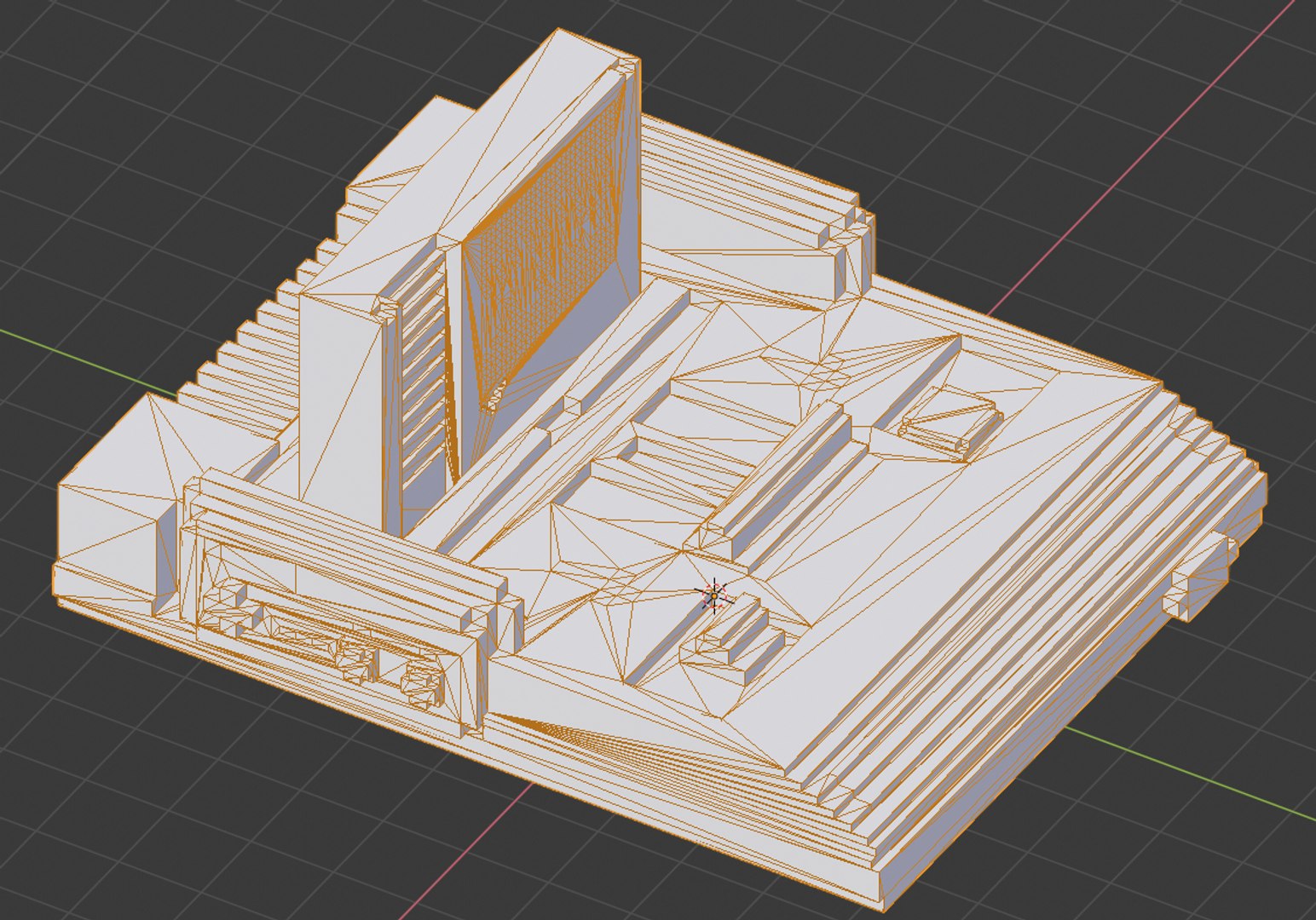 3D Vintage Console Model - TurboSquid 1584428