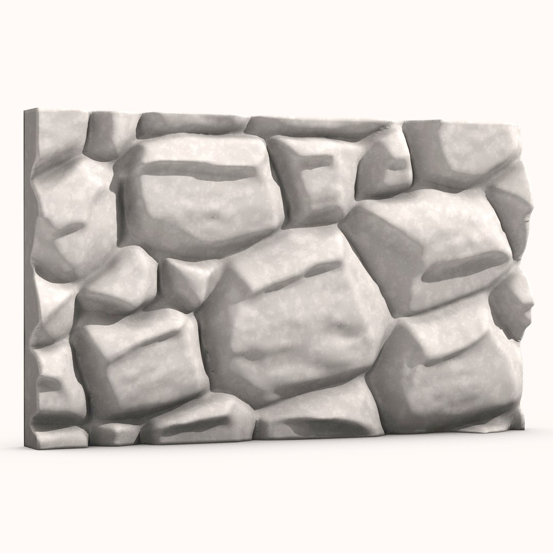 3D Model Stone Wall 079 - TurboSquid 2381194