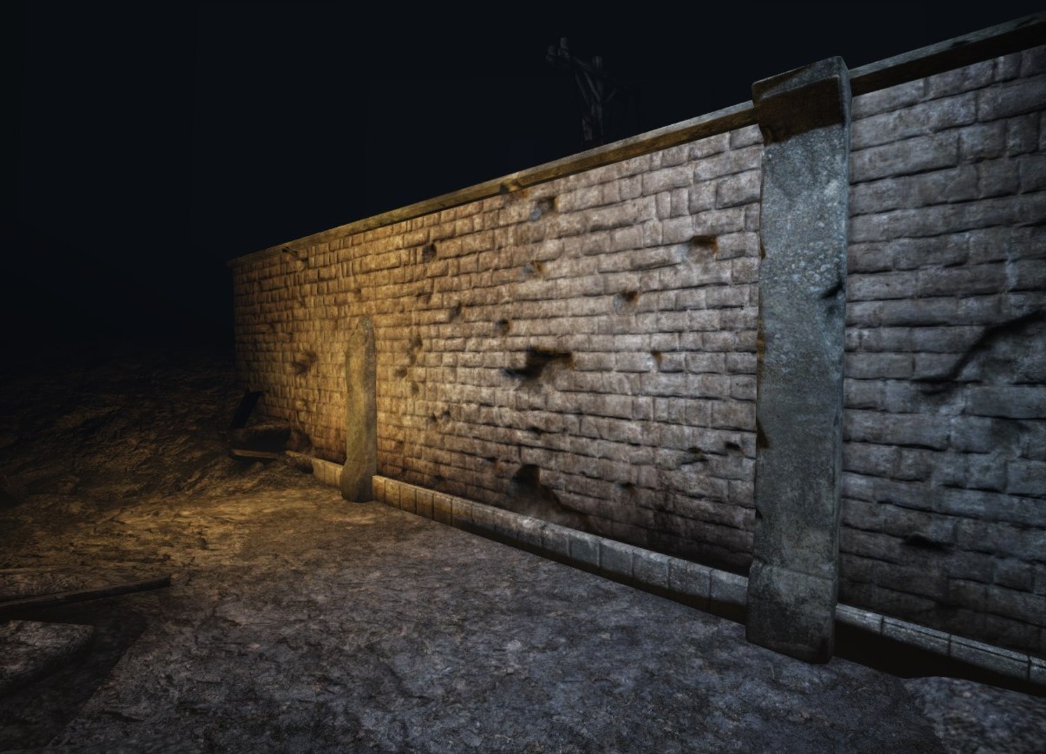 3ds Max Walls Column