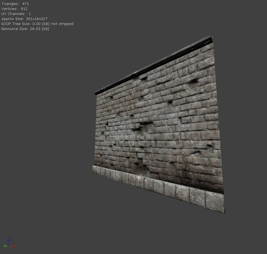 3ds Max Walls Column