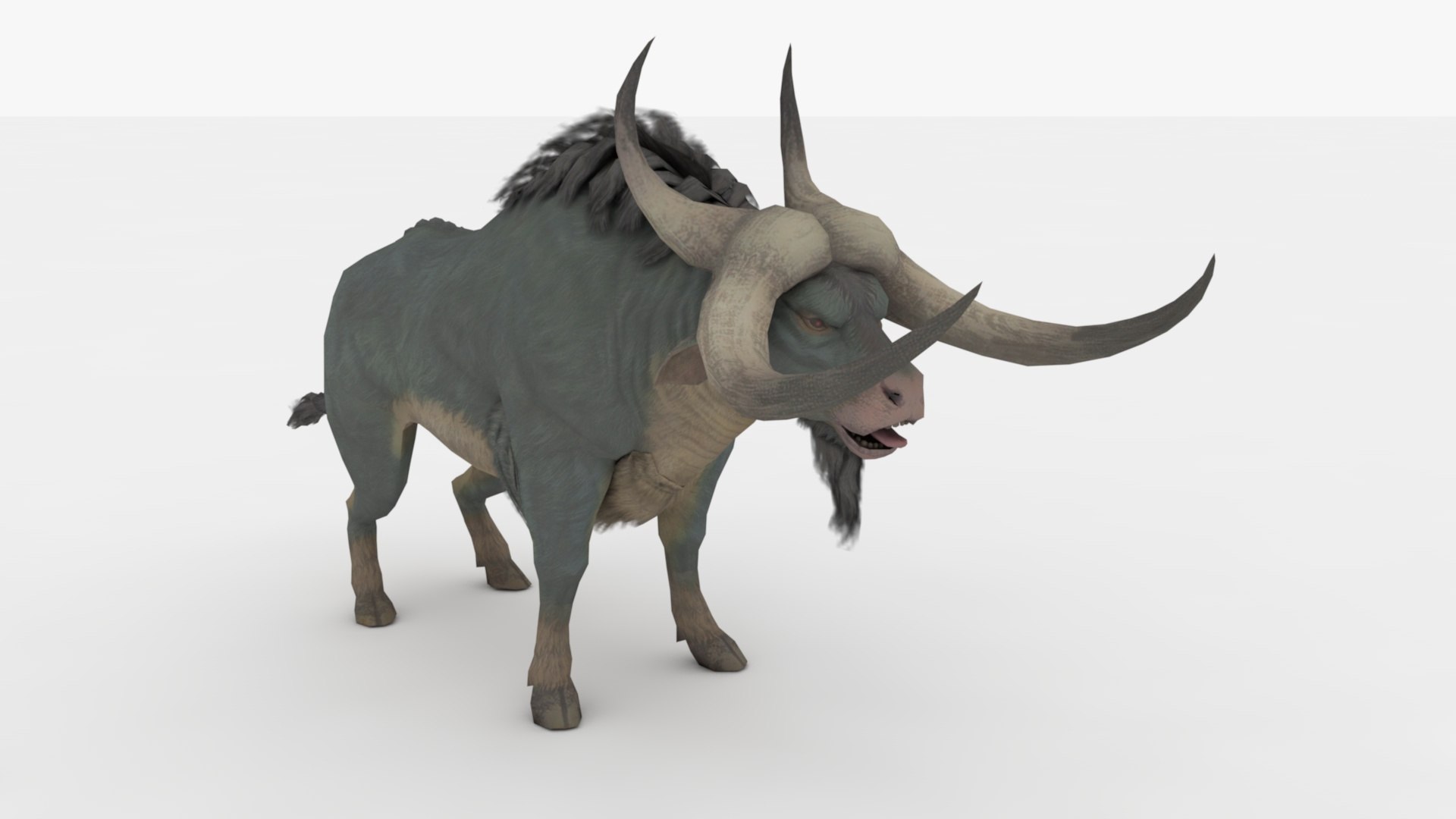 3D 3in1 Buffalo Rigged And Animated Model - TurboSquid 2345194