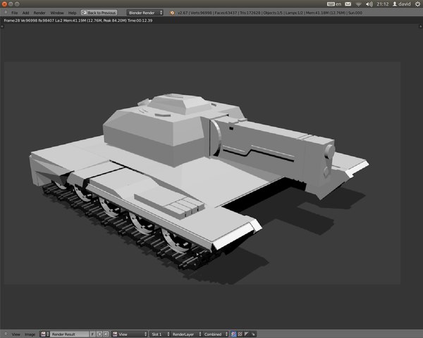 Free Blender Tank Models | TurboSquid
