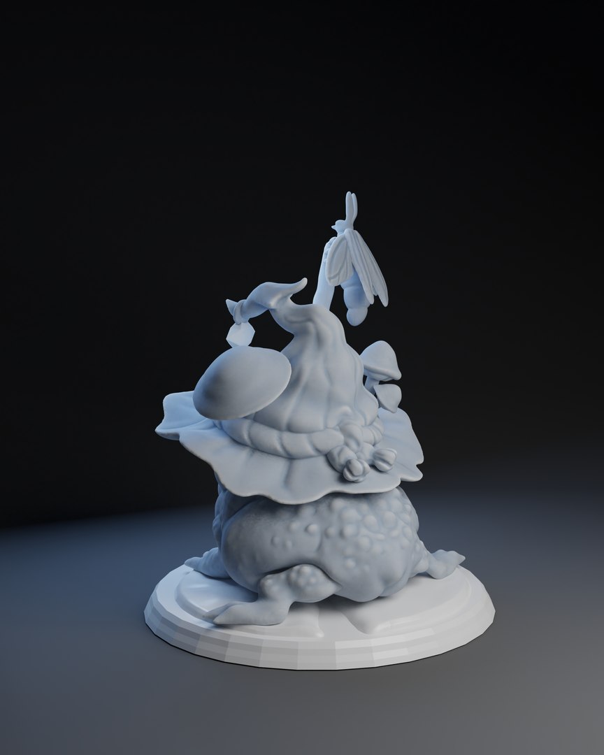 3D Toad Wizard Model - TurboSquid 1969323