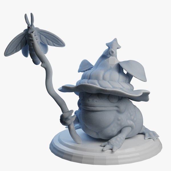 3D Toad Wizard model - TurboSquid 1969323