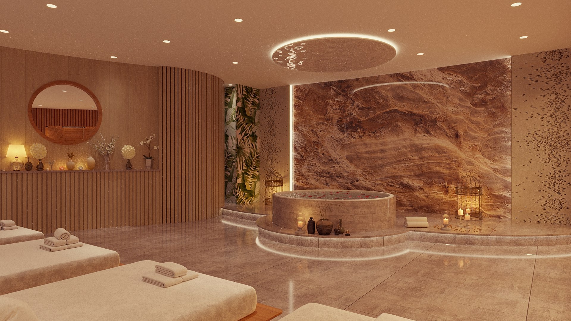 SPA AND SAUNA INTERIOR 3D Model - TurboSquid 2266476