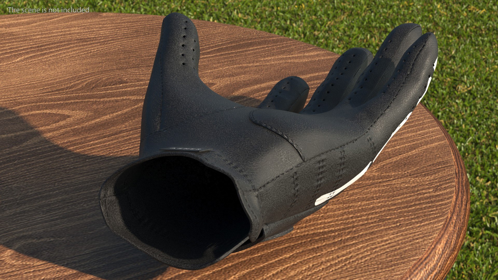 Black Premium Golf Gloves Asher 3D model - TurboSquid 1968481