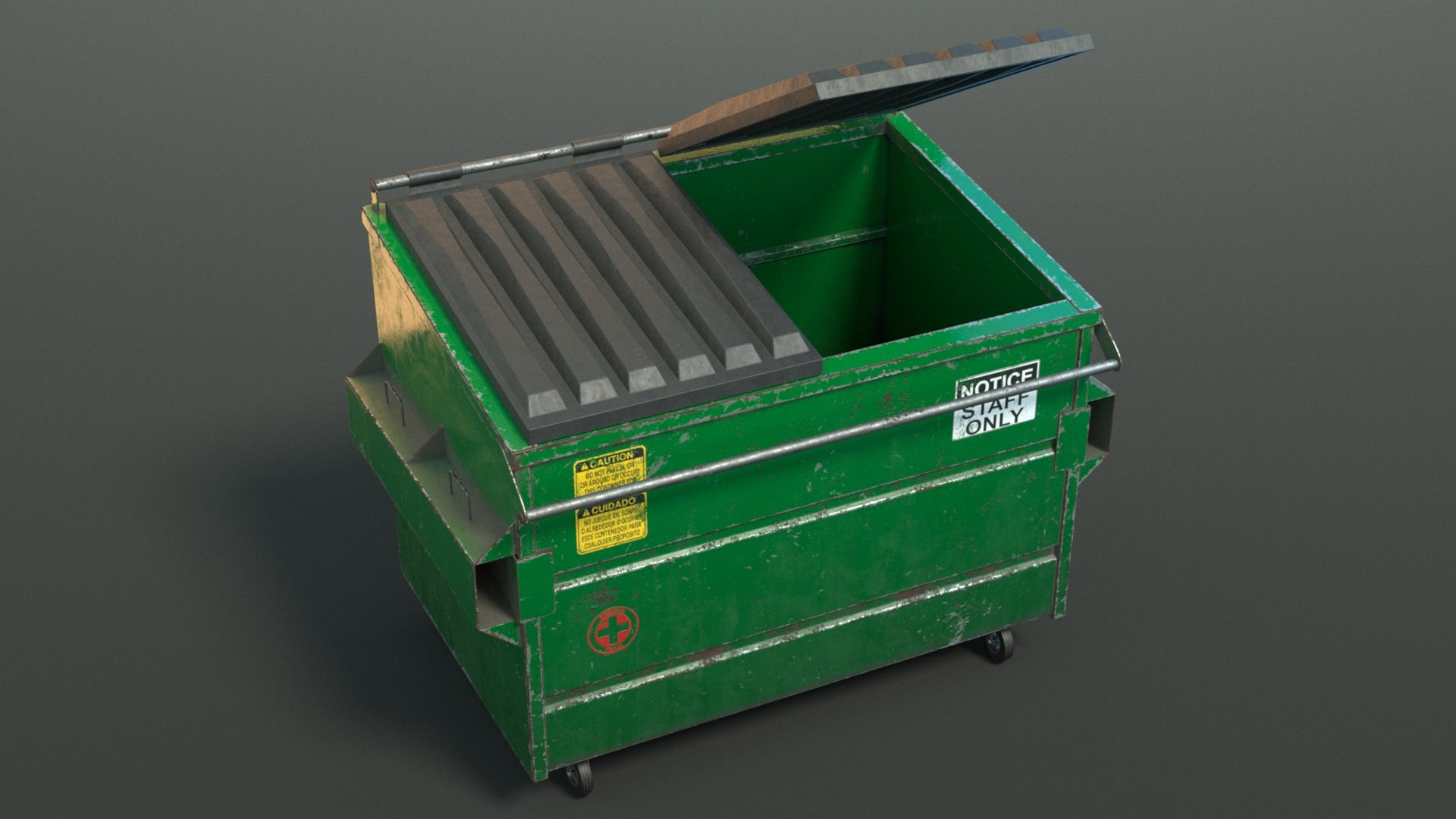 3D Dumpster Model - TurboSquid 1943795