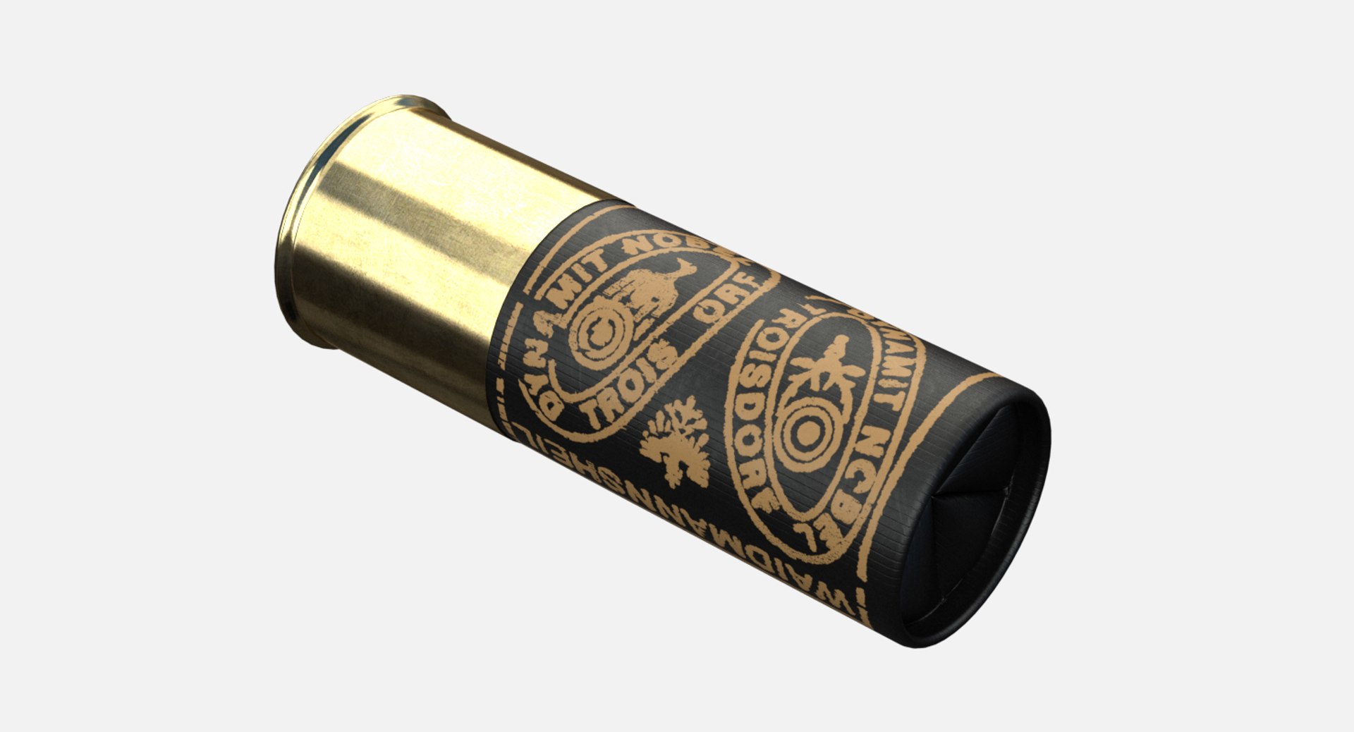 Shotgun Shell 3d Model