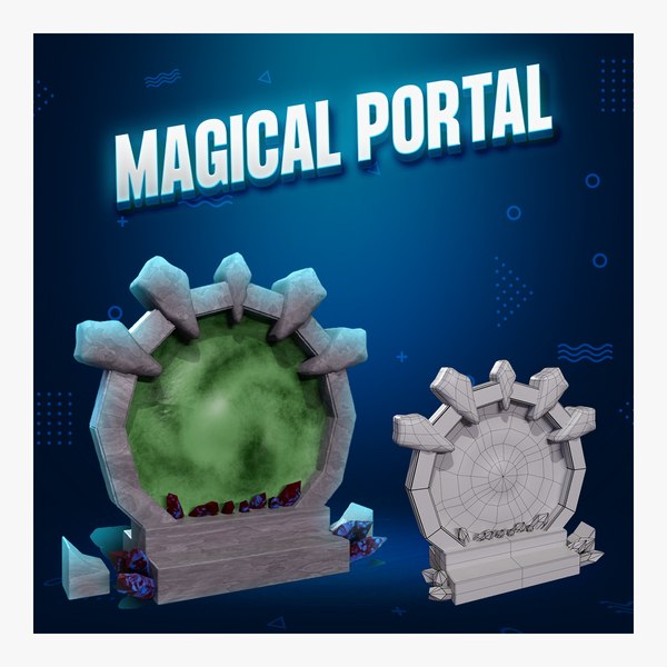 modelo 3d portal magico - TurboSquid 2180912