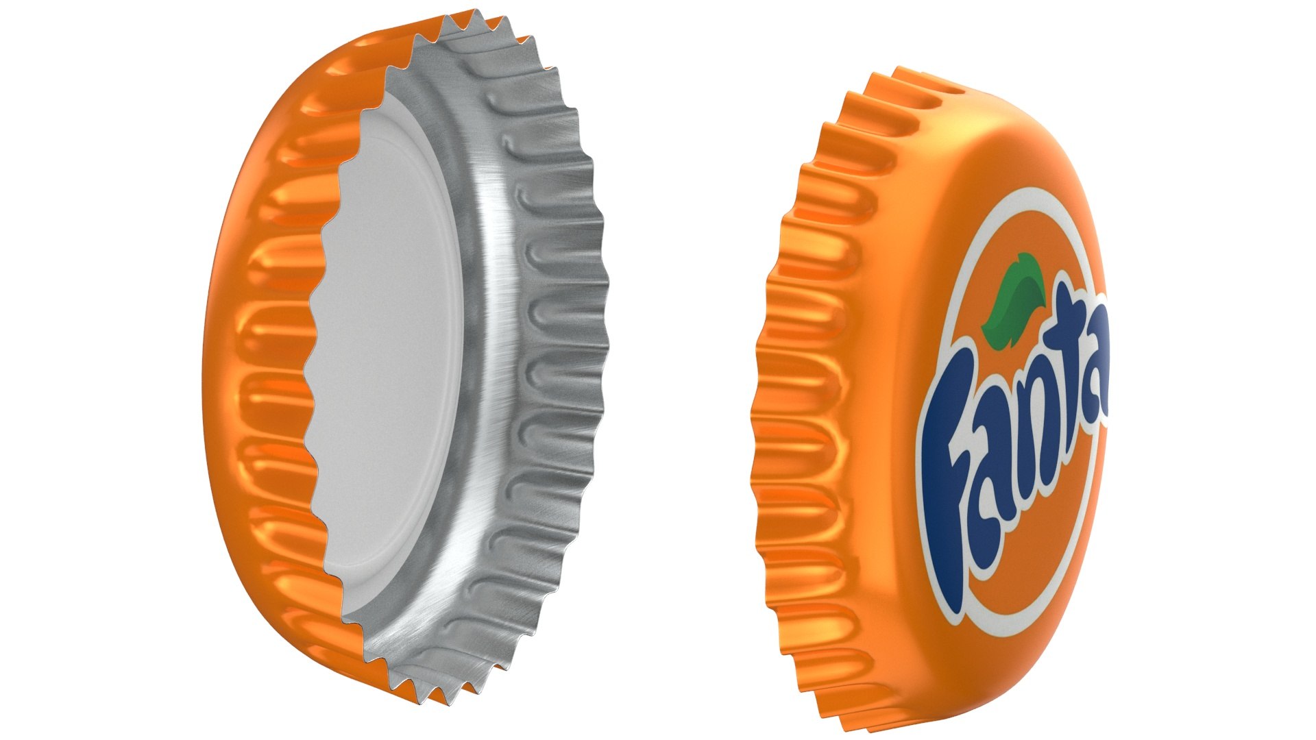 3D Fanta Bottle Cap - TurboSquid 2256856