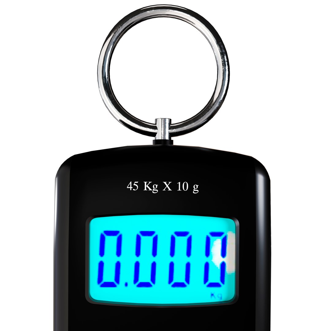 Electronic Scale 3D Model - TurboSquid 1982954