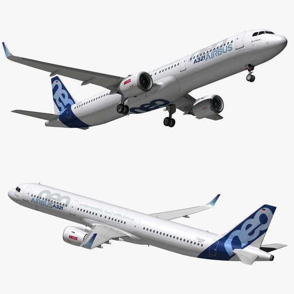 modelo 3d Casa de color Airbus A321 - TurboSquid 1703972