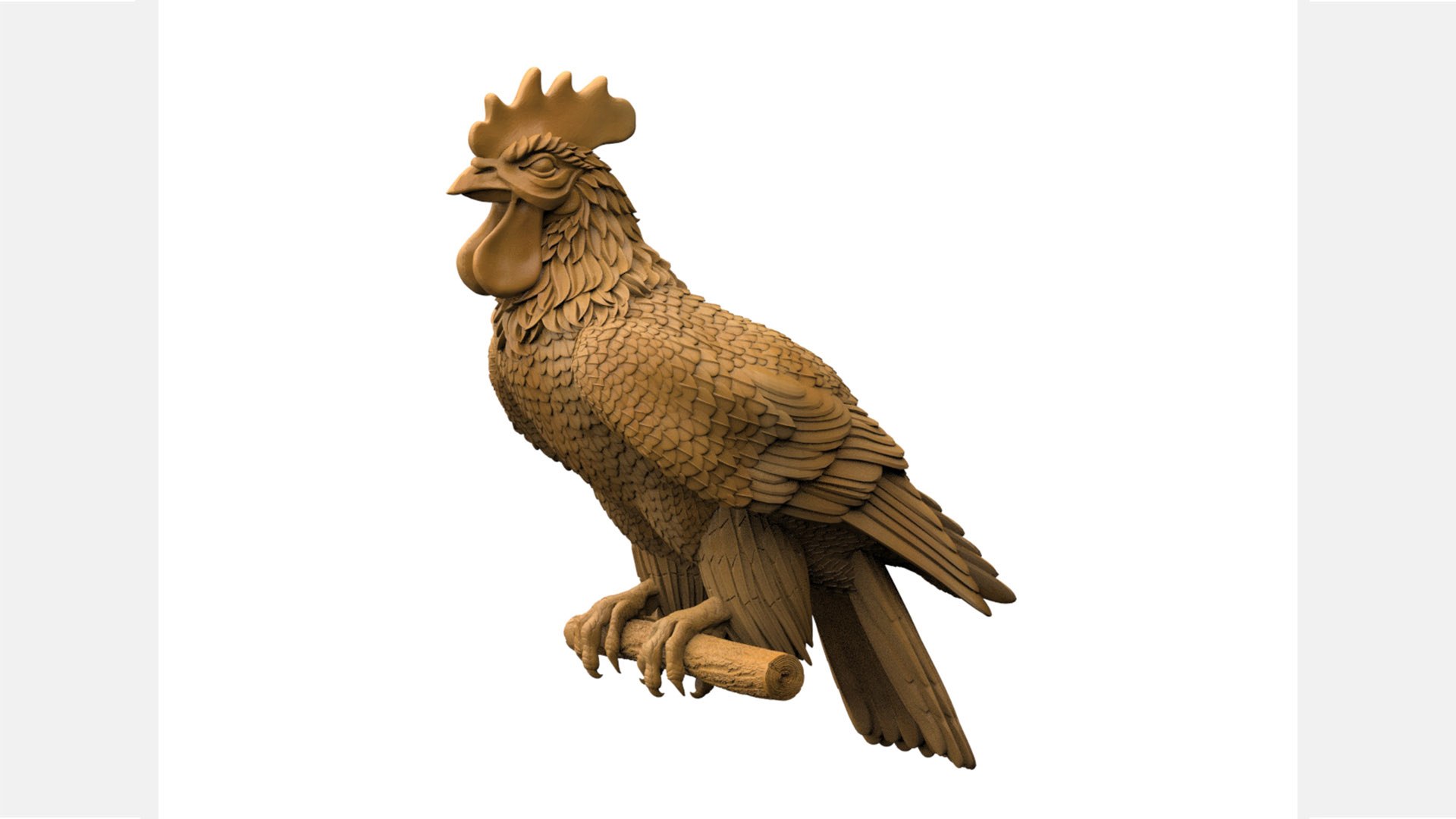 Rooster Eagle Bird Model - TurboSquid 2407723