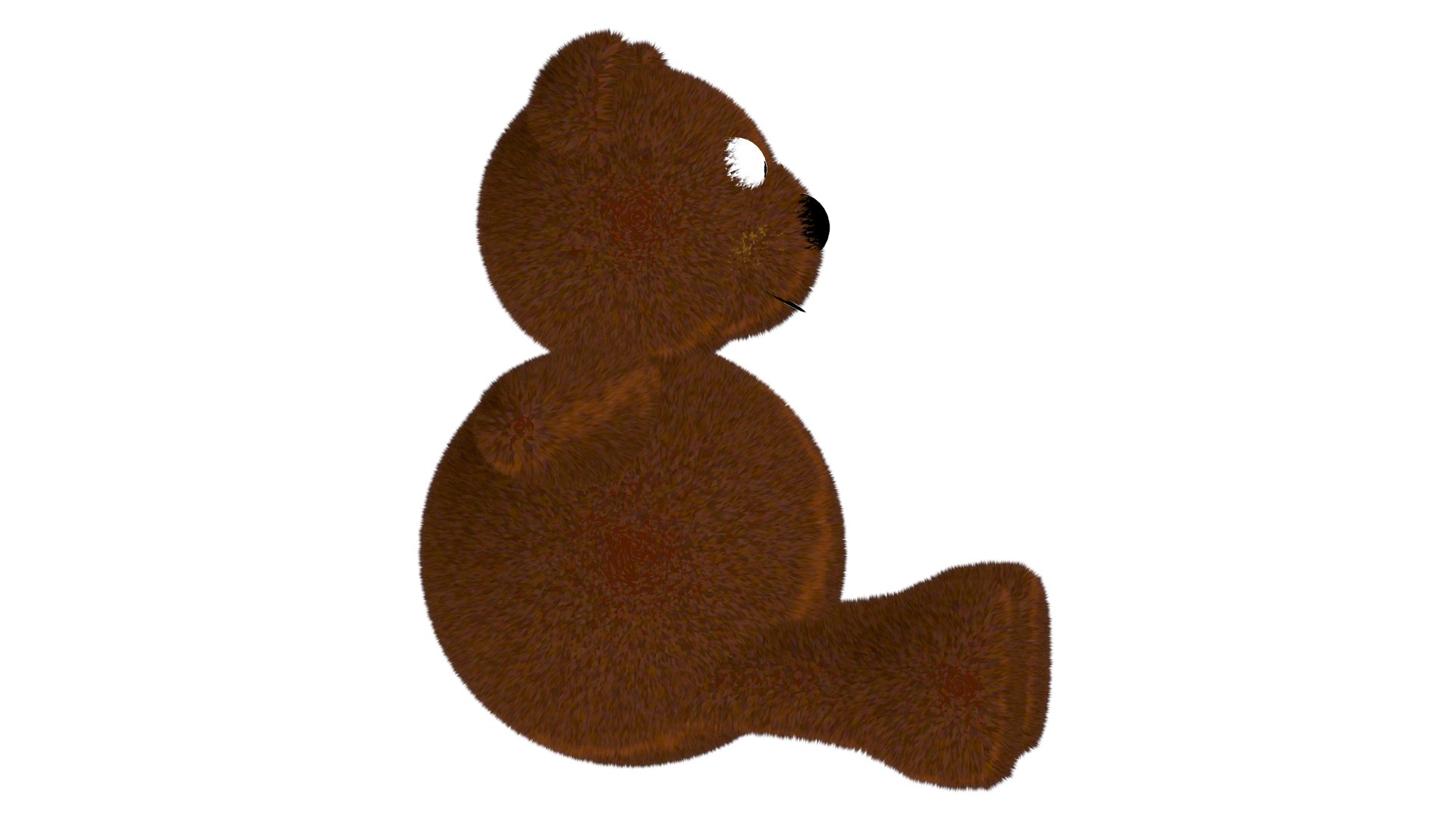 3D Cartoon Teddy Model - TurboSquid 1486465