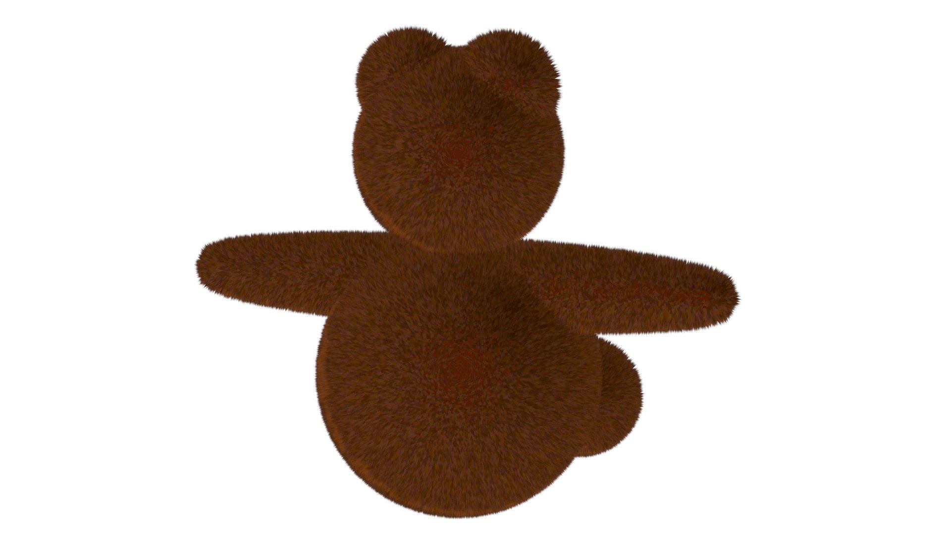 3D Cartoon Teddy Model - TurboSquid 1486465