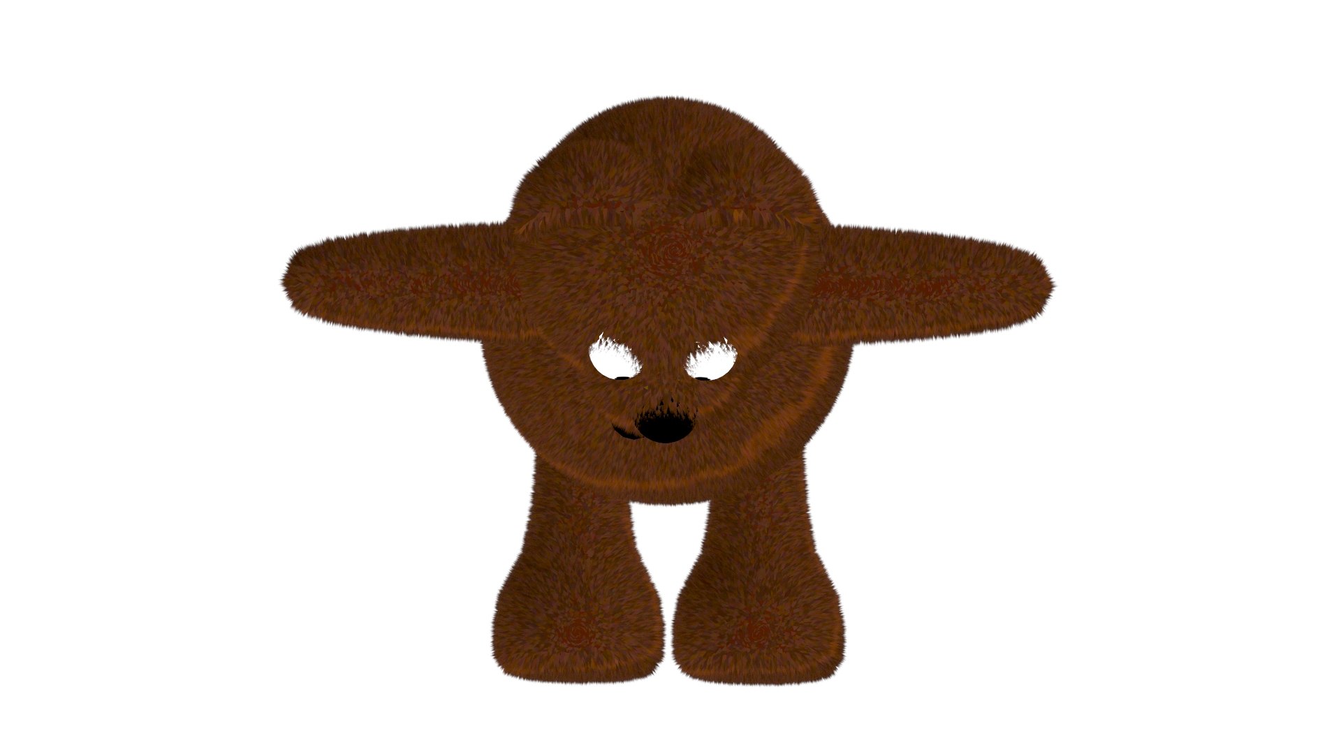 3D Cartoon Teddy Model - TurboSquid 1486465