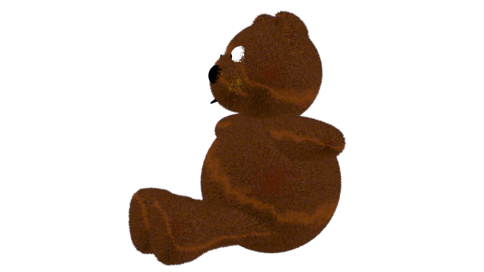 3D Cartoon Teddy Model - TurboSquid 1486465