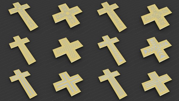 3D model crosses vol 5 - TurboSquid 1488658