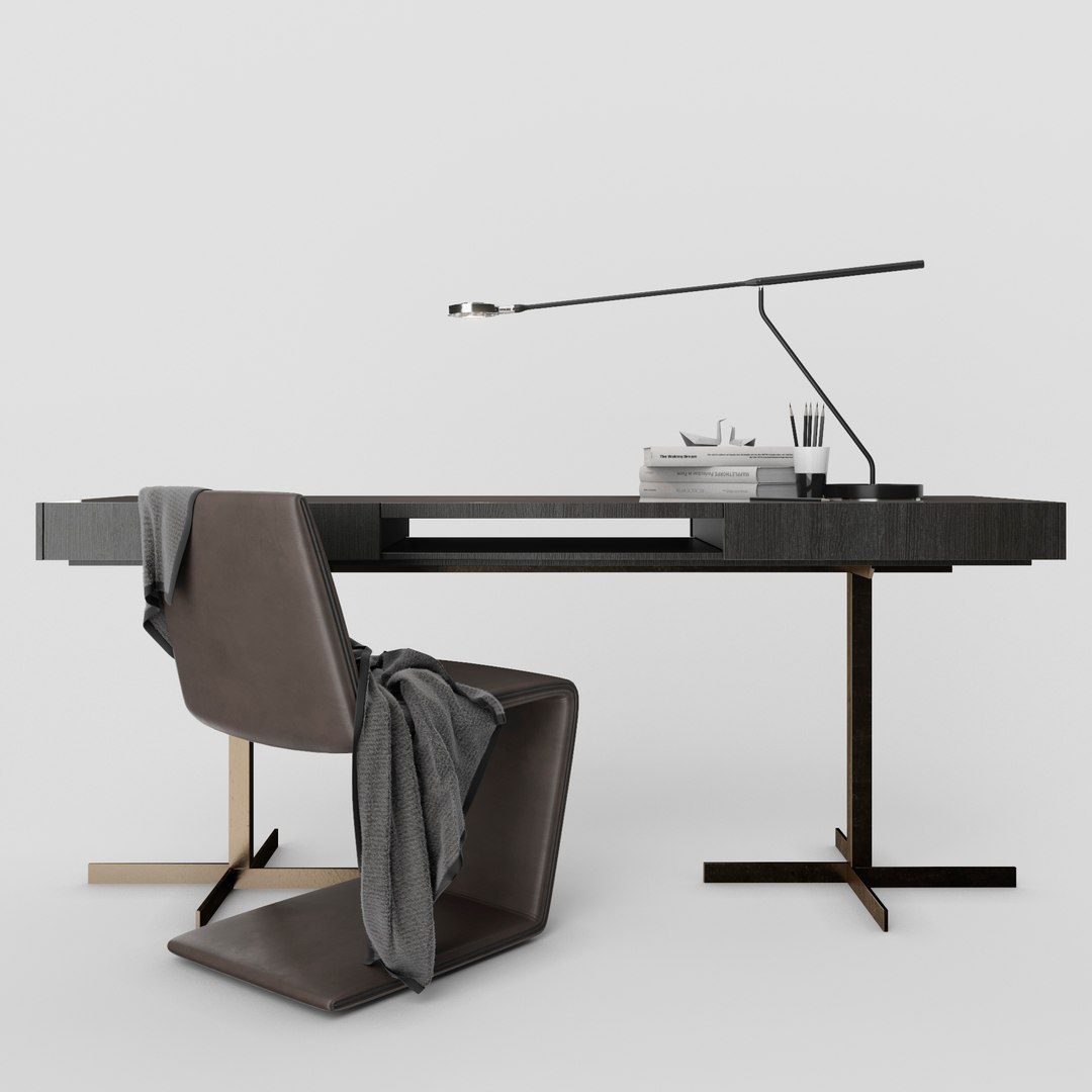 3D Table Phillips Minotti Close - TurboSquid 1371549