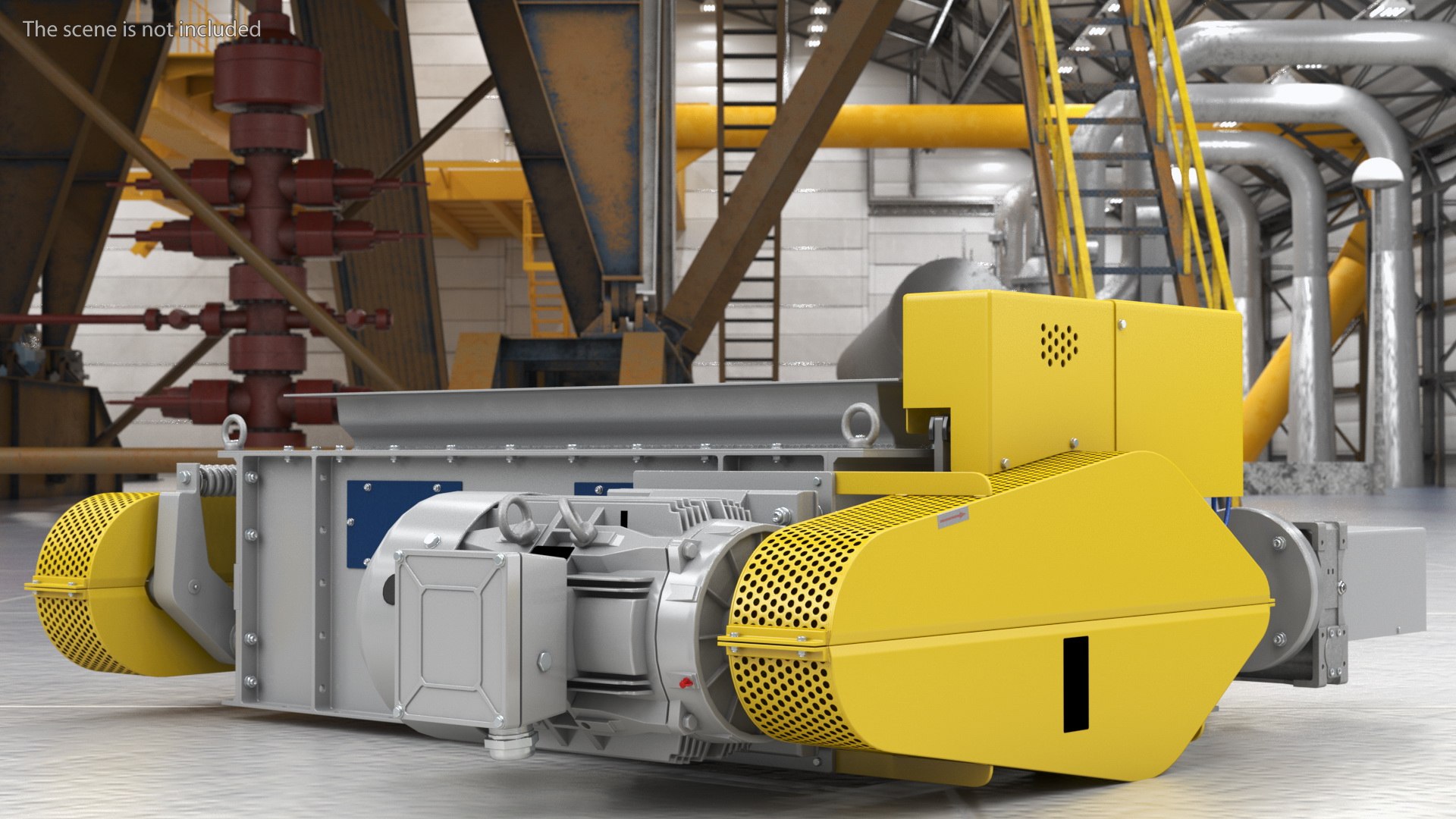 3D Model Roller Mill For Crushing Animal Feed Pellets - TurboSquid 1961687