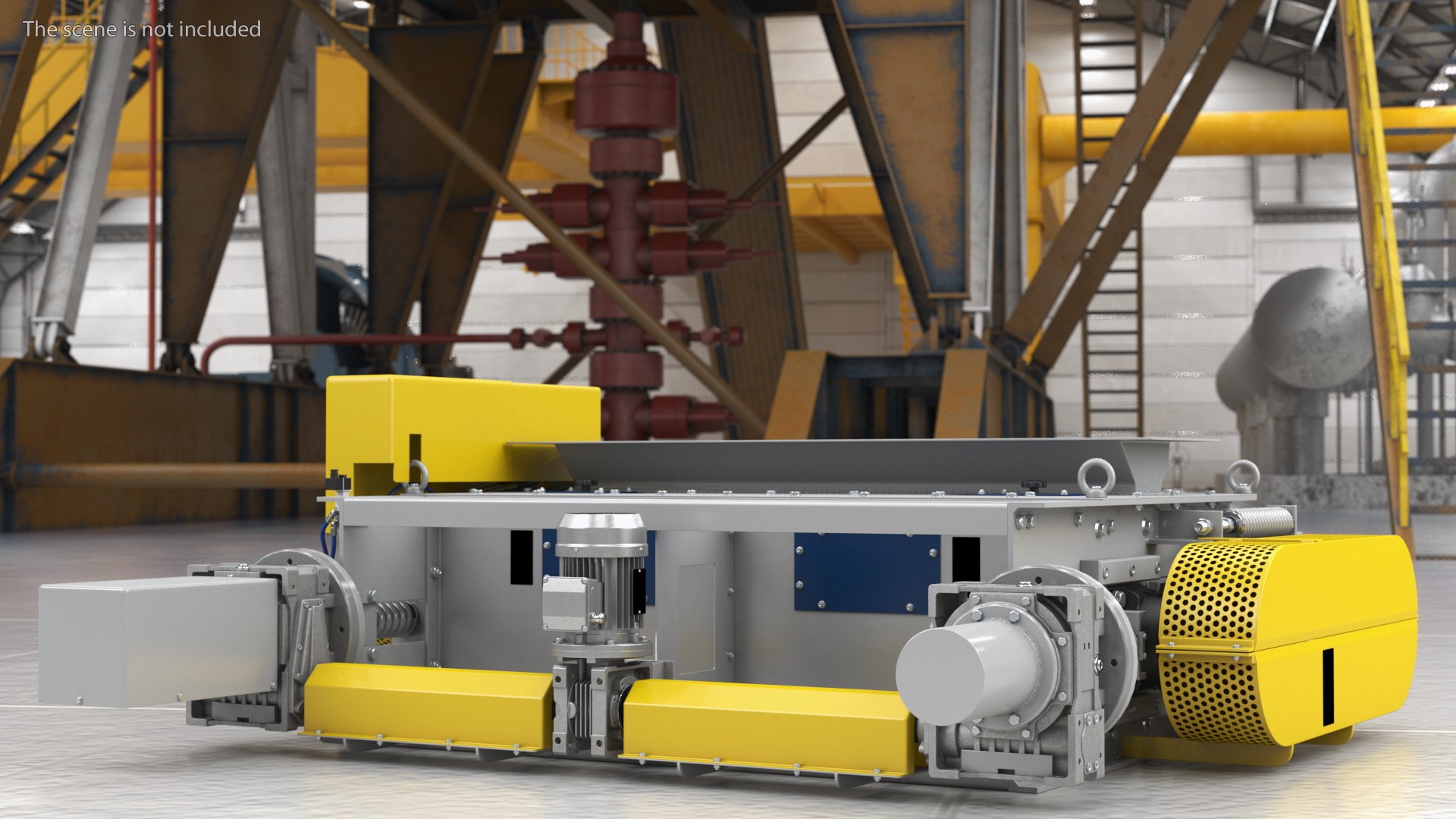 3D Model Roller Mill For Crushing Animal Feed Pellets - TurboSquid 1961687