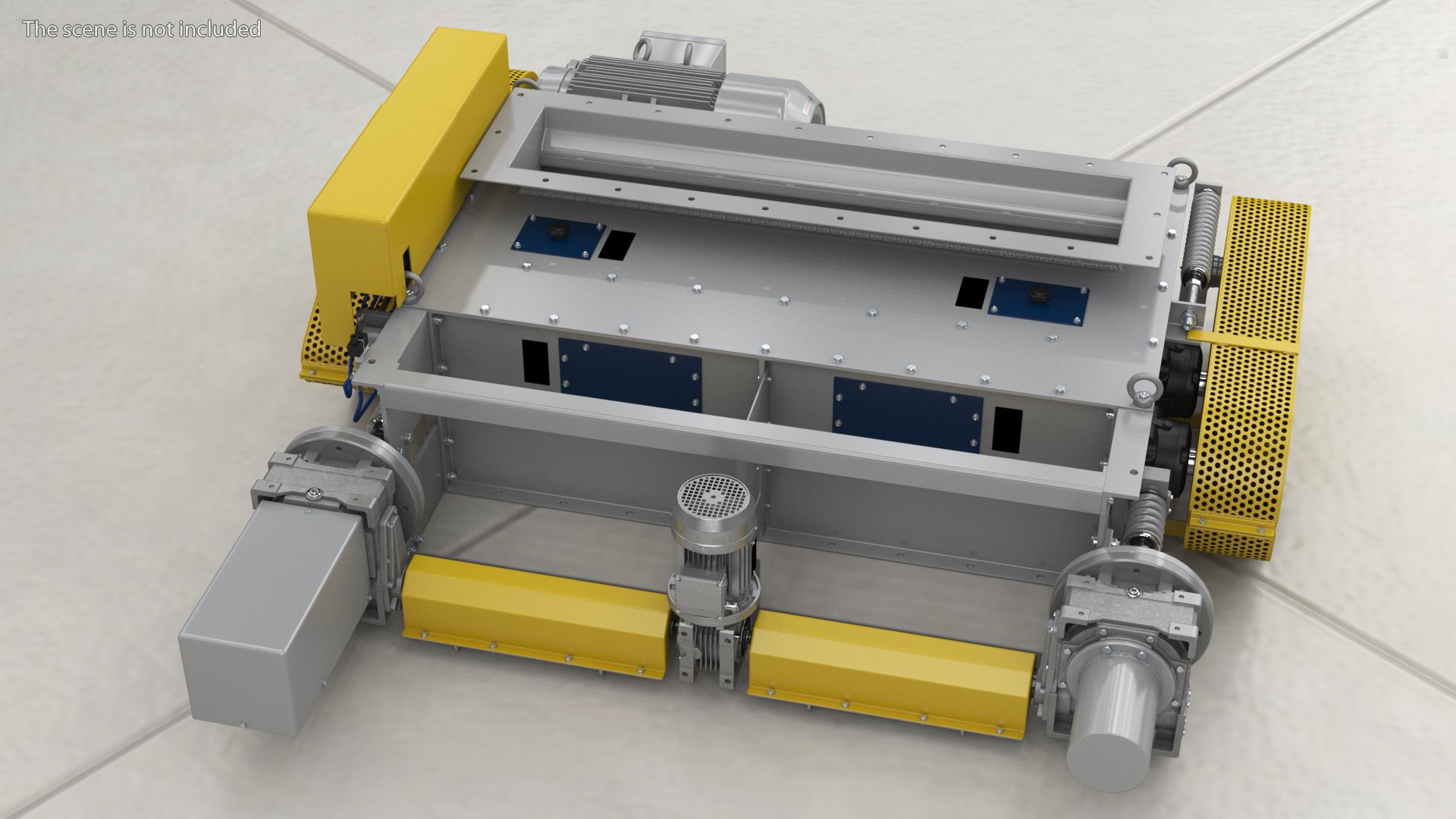 3D Model Roller Mill For Crushing Animal Feed Pellets - TurboSquid 1961687