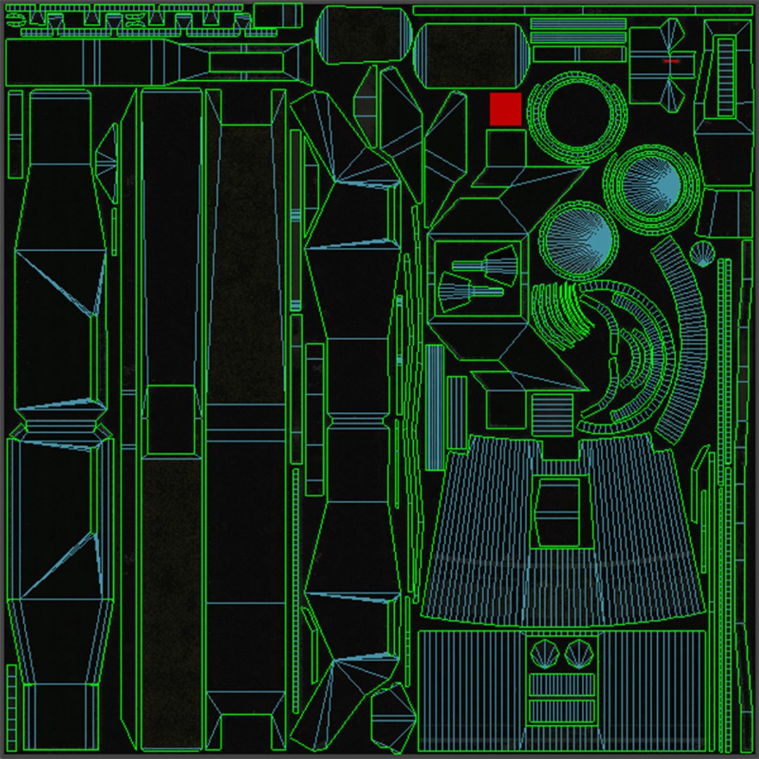 Jet Engine B 3D Model - TurboSquid 1714540