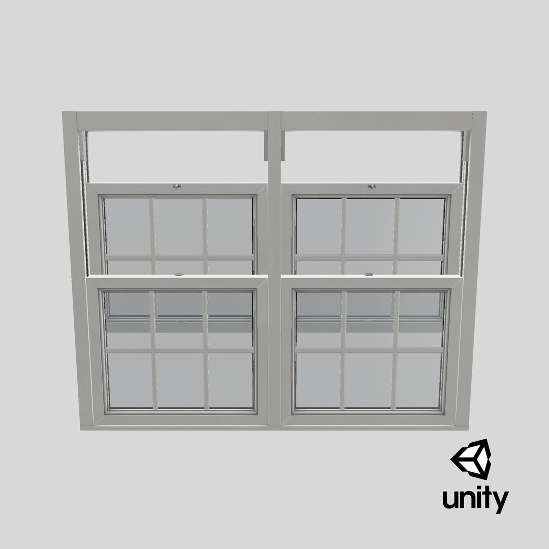 3D model standard-windows---window-5-half-open - TurboSquid 1246372