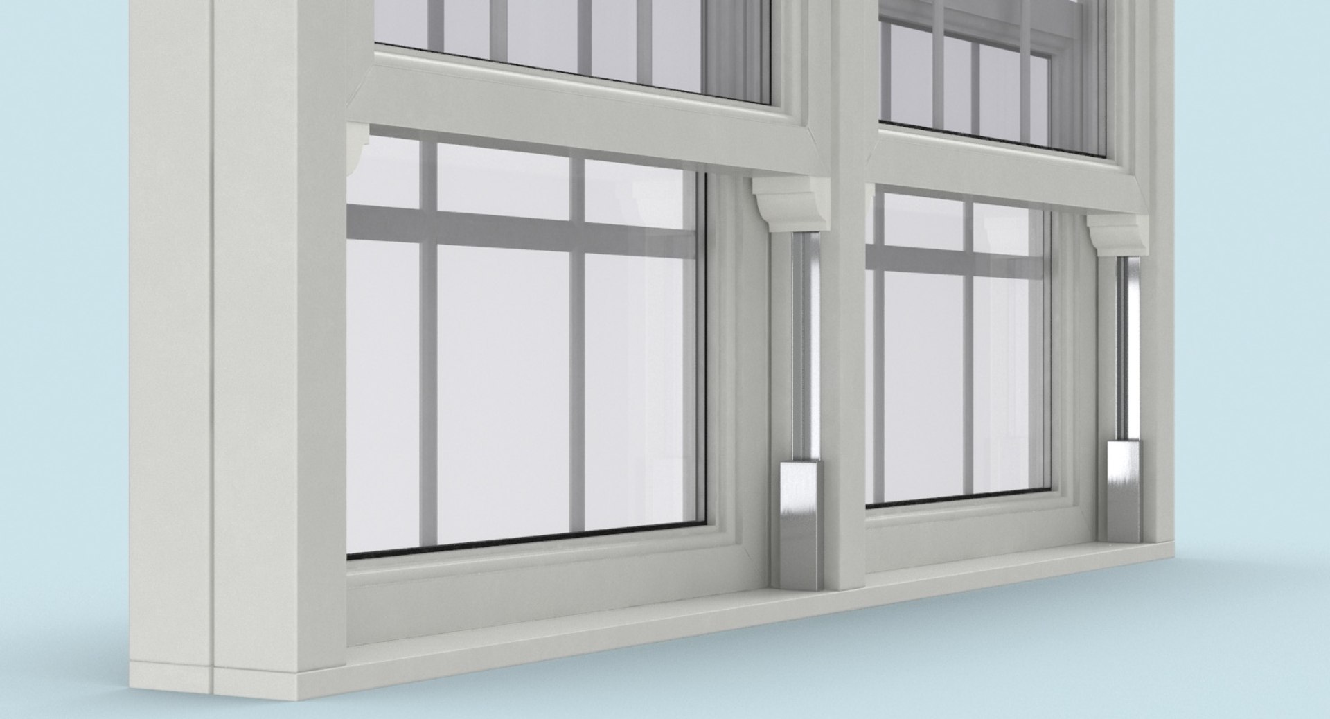 3D model standard-windows---window-5-half-open - TurboSquid 1246372