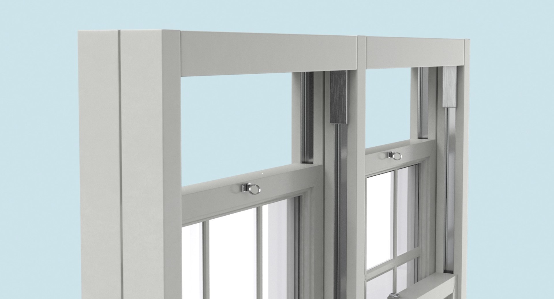 3D model standard-windows---window-5-half-open - TurboSquid 1246372