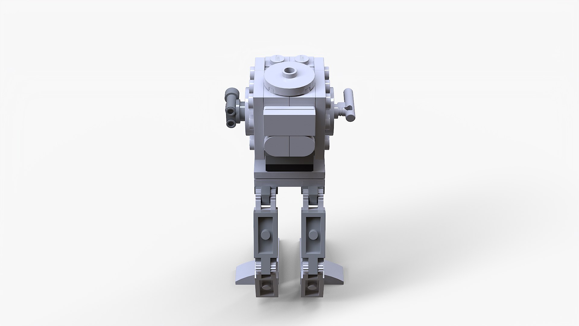 Lego AT-ST Model - TurboSquid 1717381