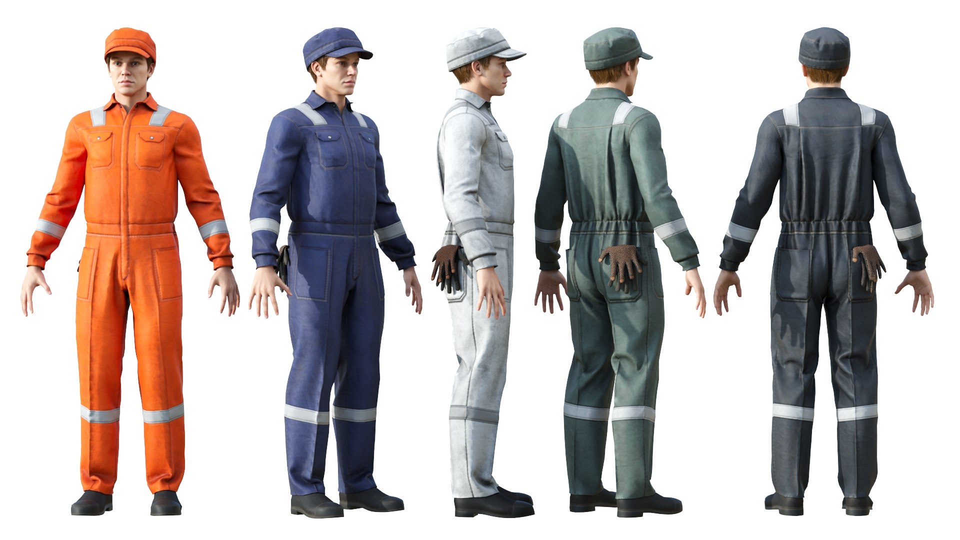 Worker 3D Model - TurboSquid 2116582