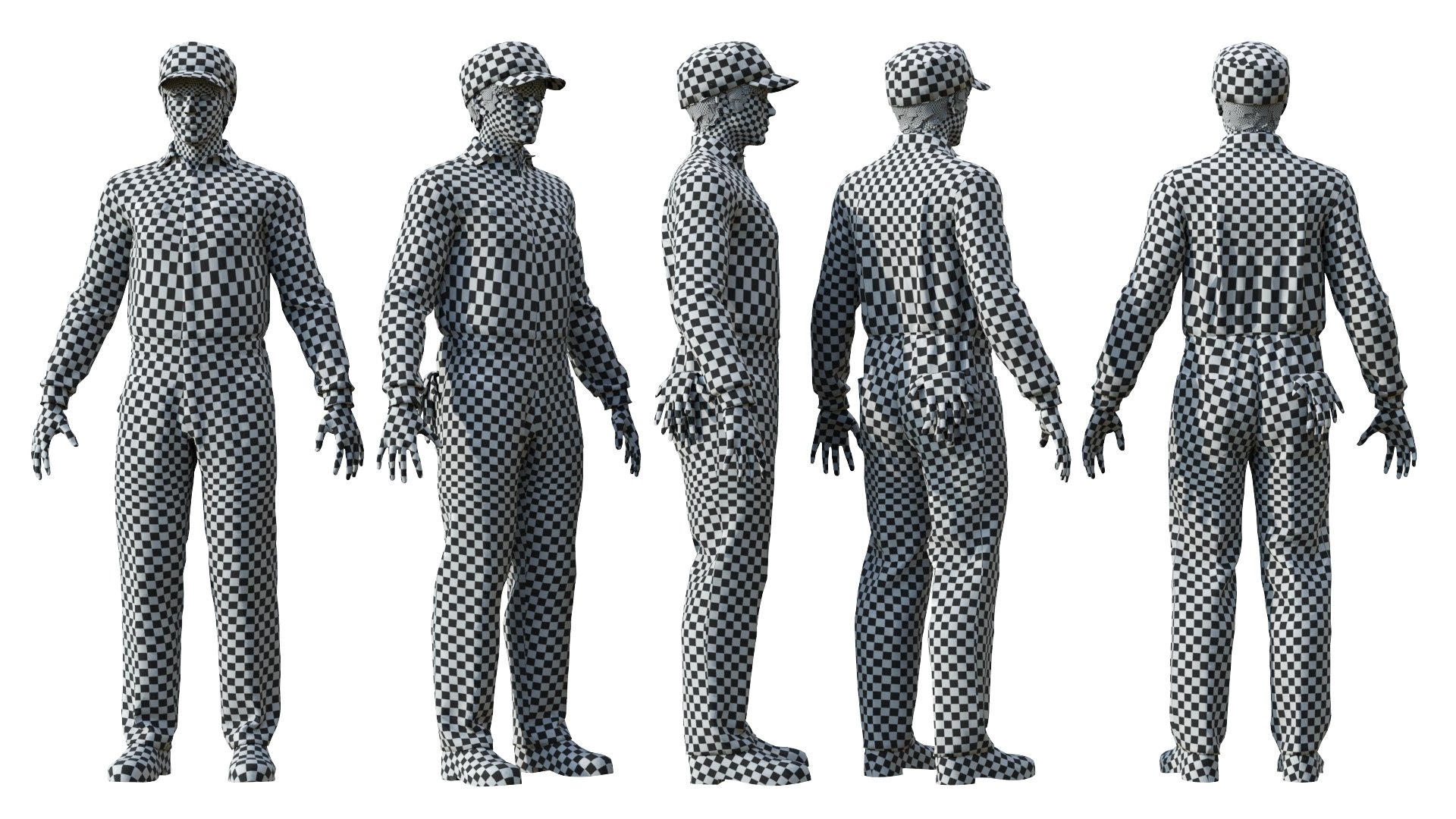 Worker 3D Model - TurboSquid 2116582