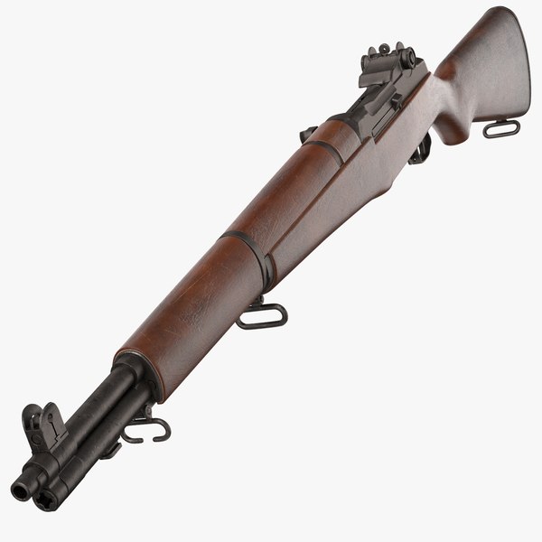 War ii m1 garand 3D model - TurboSquid 1194950