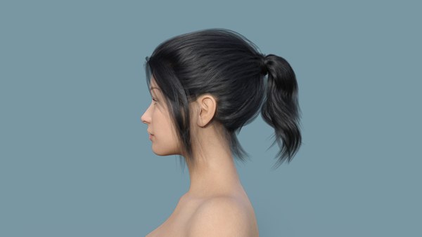 3D Realistic Female Character 18 model - TurboSquid 1826305