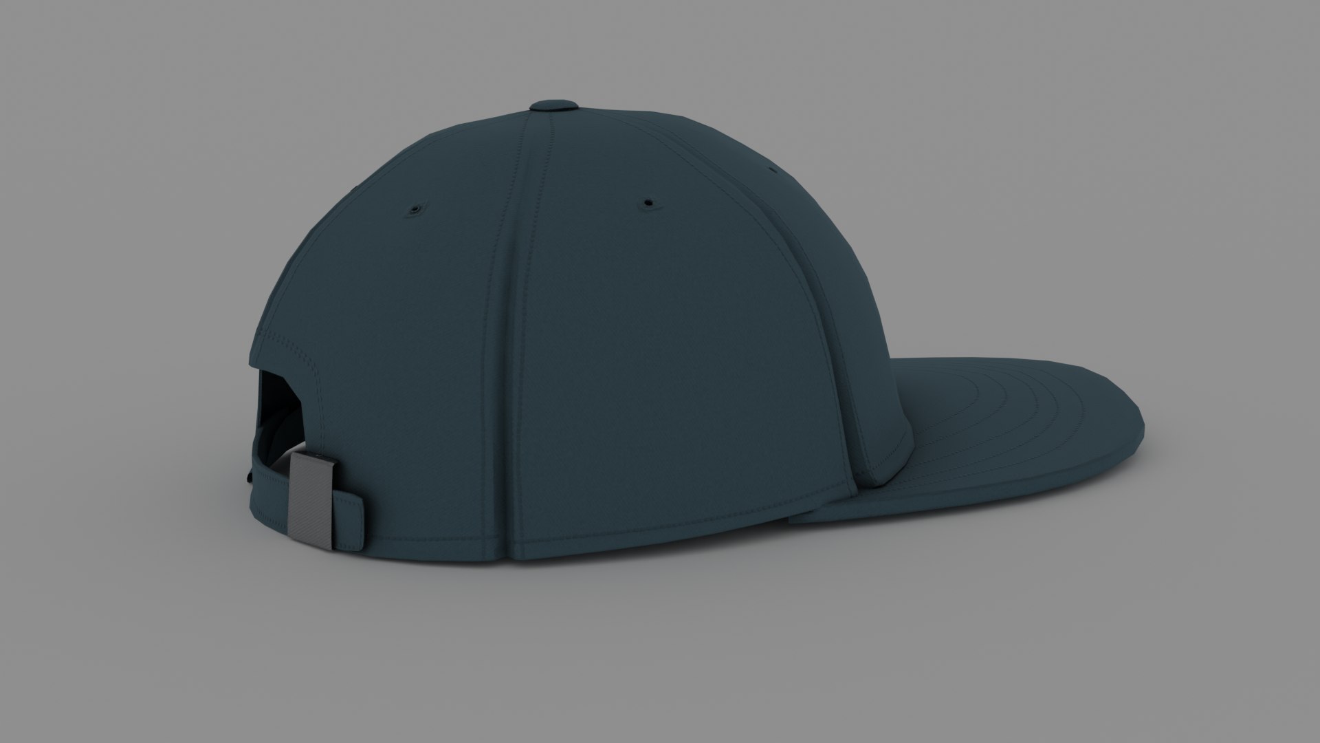 Baseball Cap Metal Buckle 3D Model - TurboSquid 1616882
