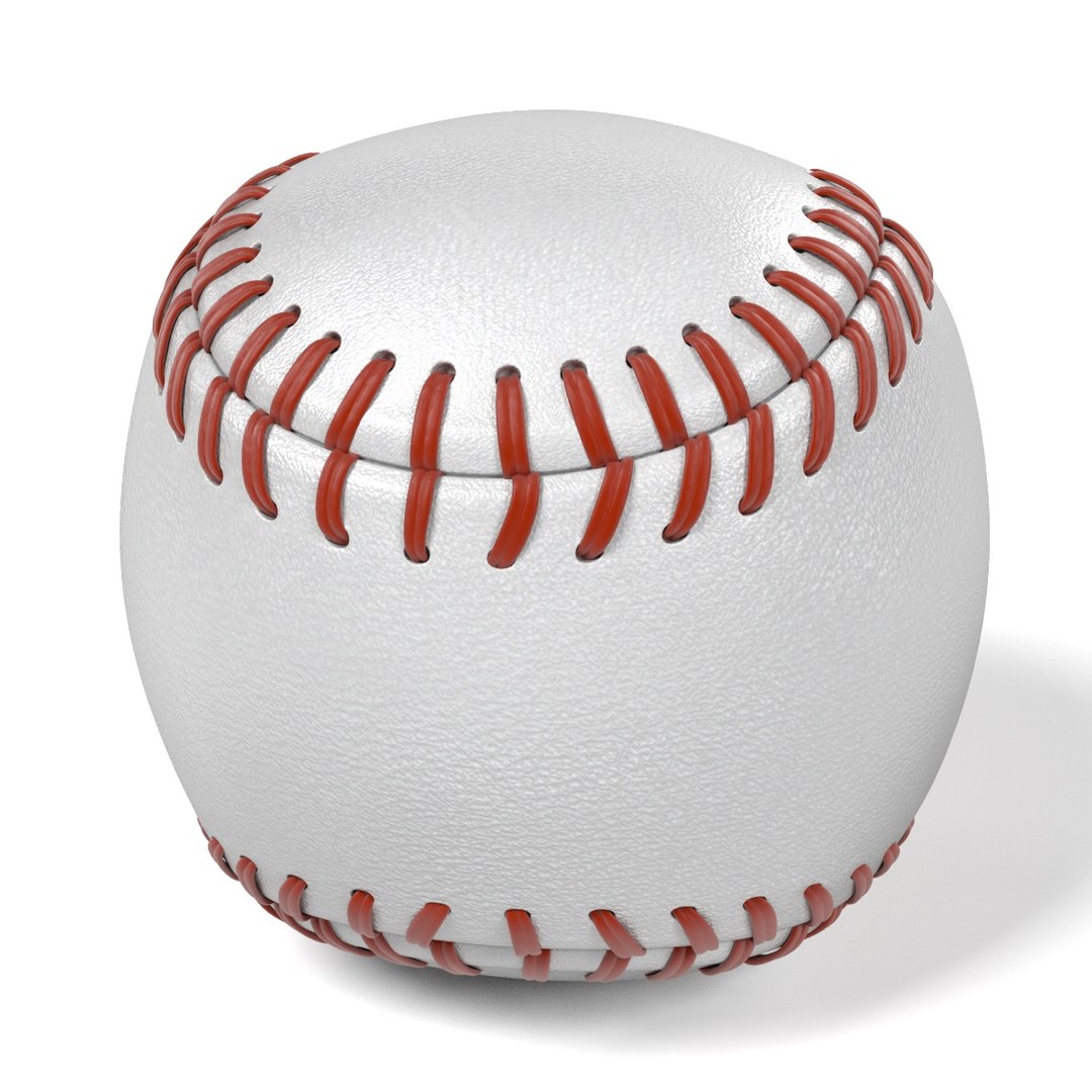 ball baseball base 3d model