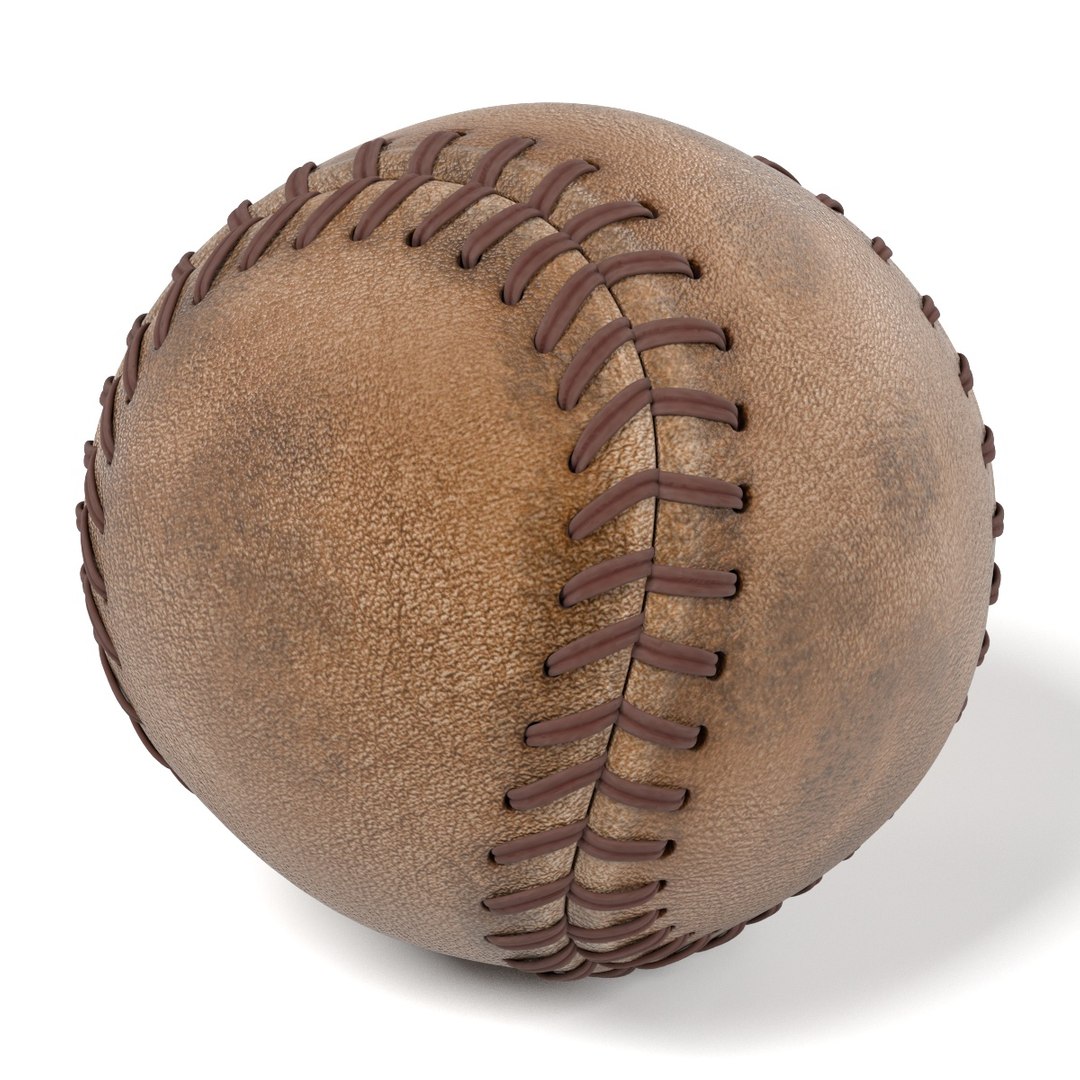 ball baseball base 3d model