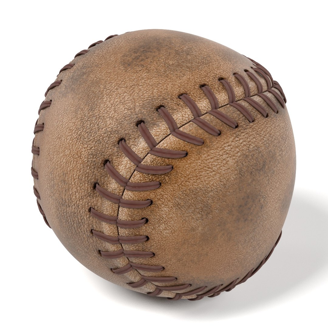 ball baseball base 3d model