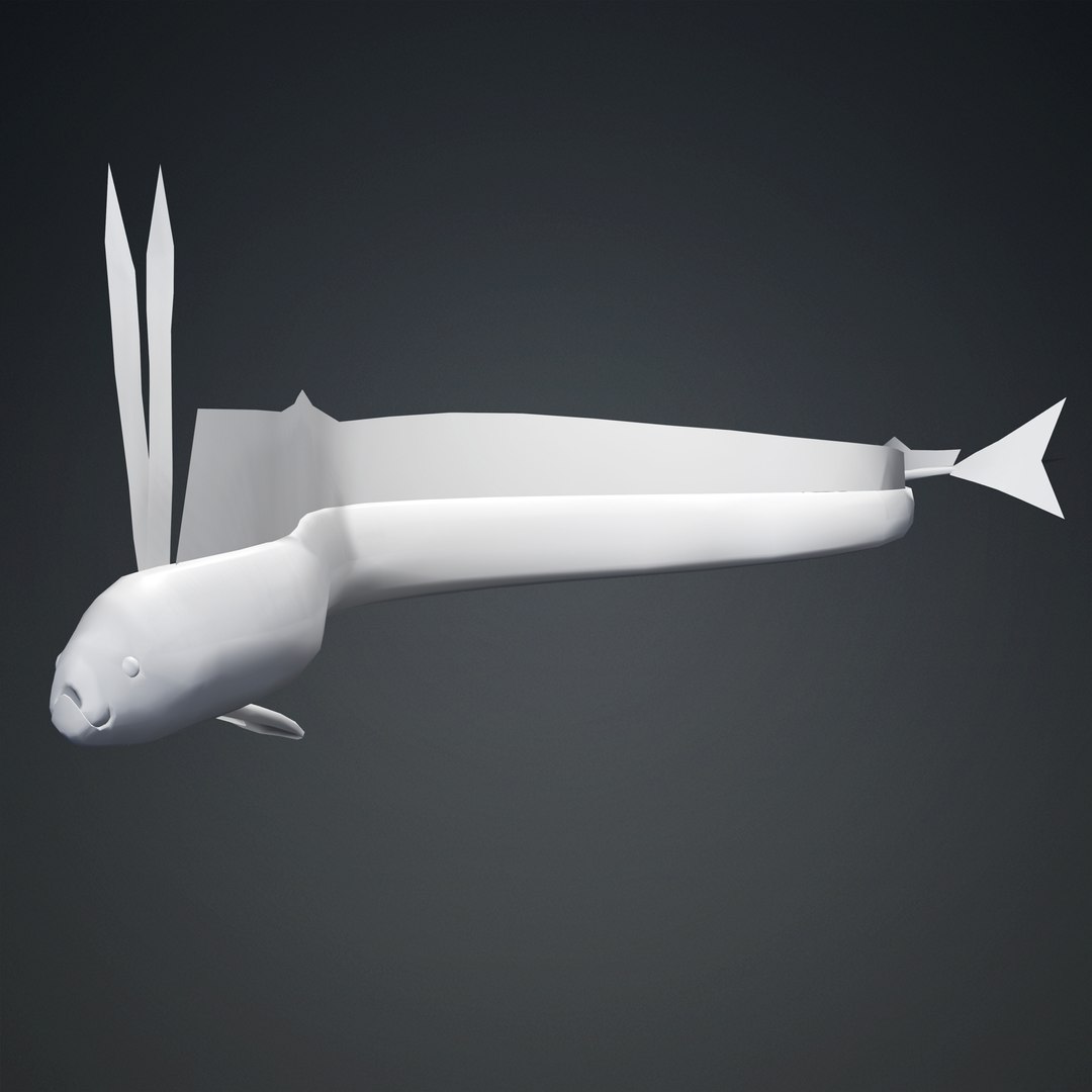 3D Model EEL PREHISTORIC ELECTRIC FISH - TurboSquid 2216805