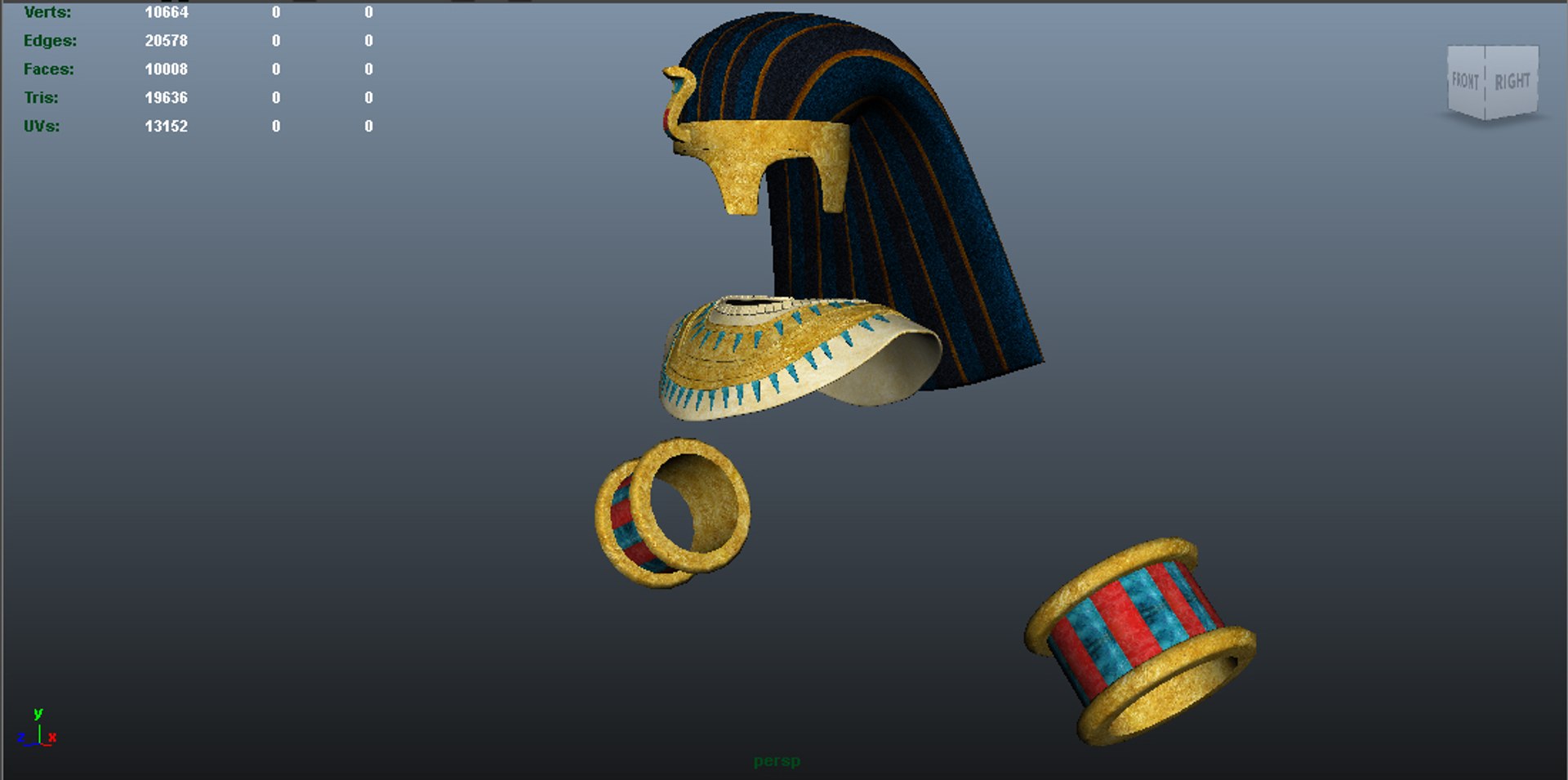 Ancient Egyptian Customs 3d Ma