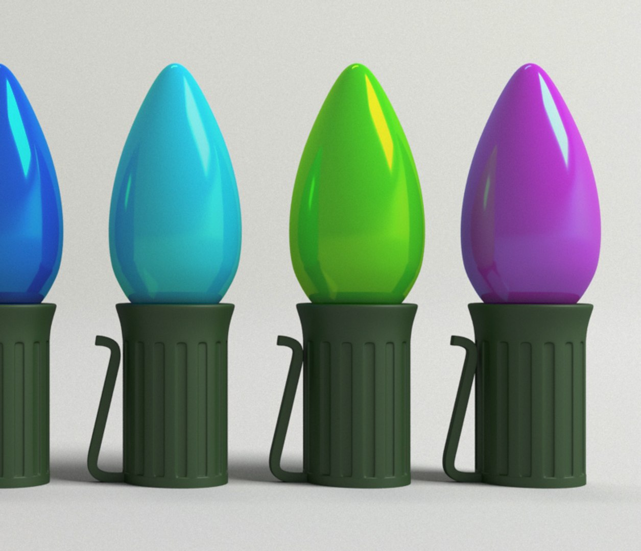 Christmas Lights 3D - TurboSquid 1654559