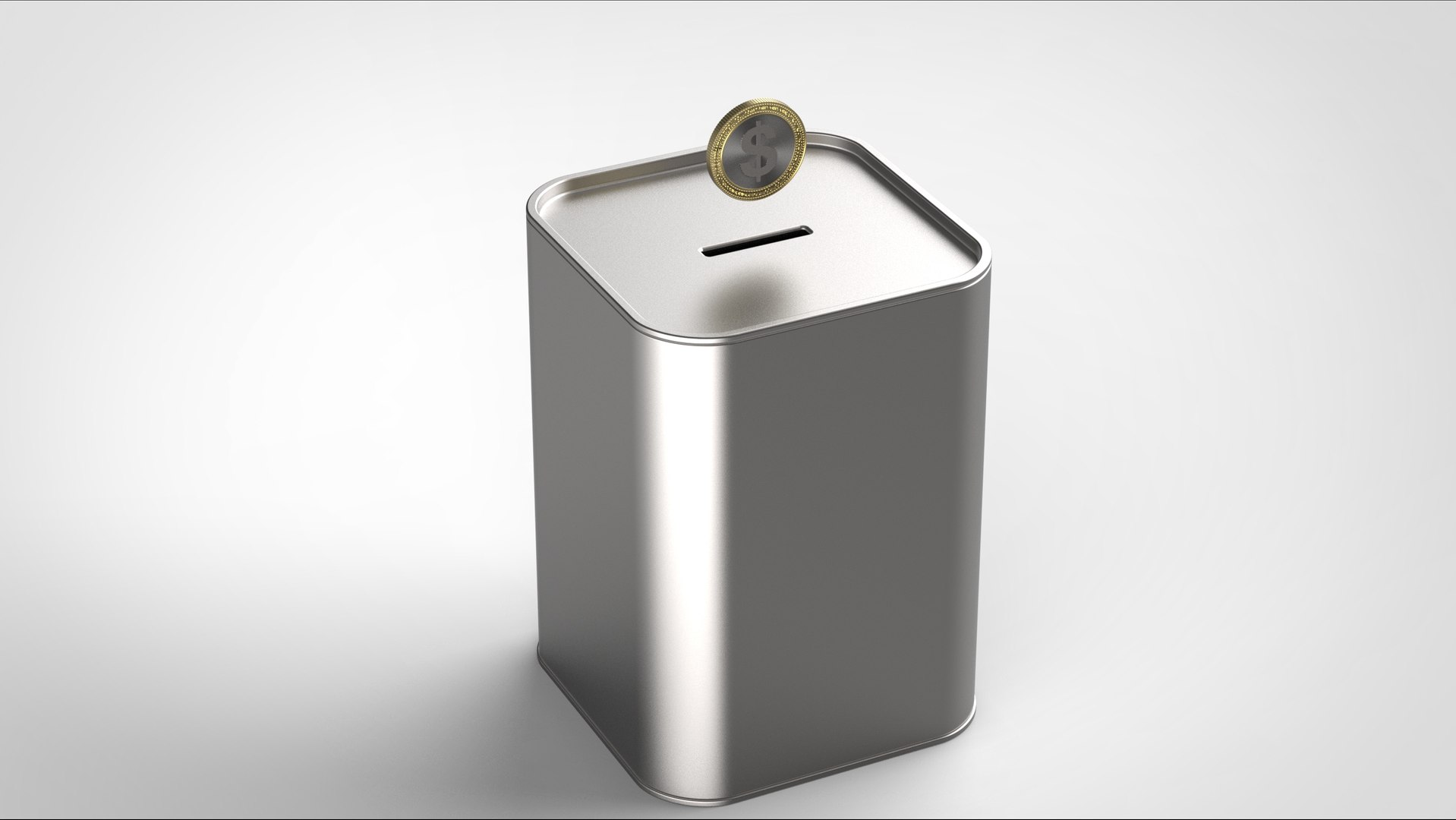 Coin bank 3D model - TurboSquid 1670816