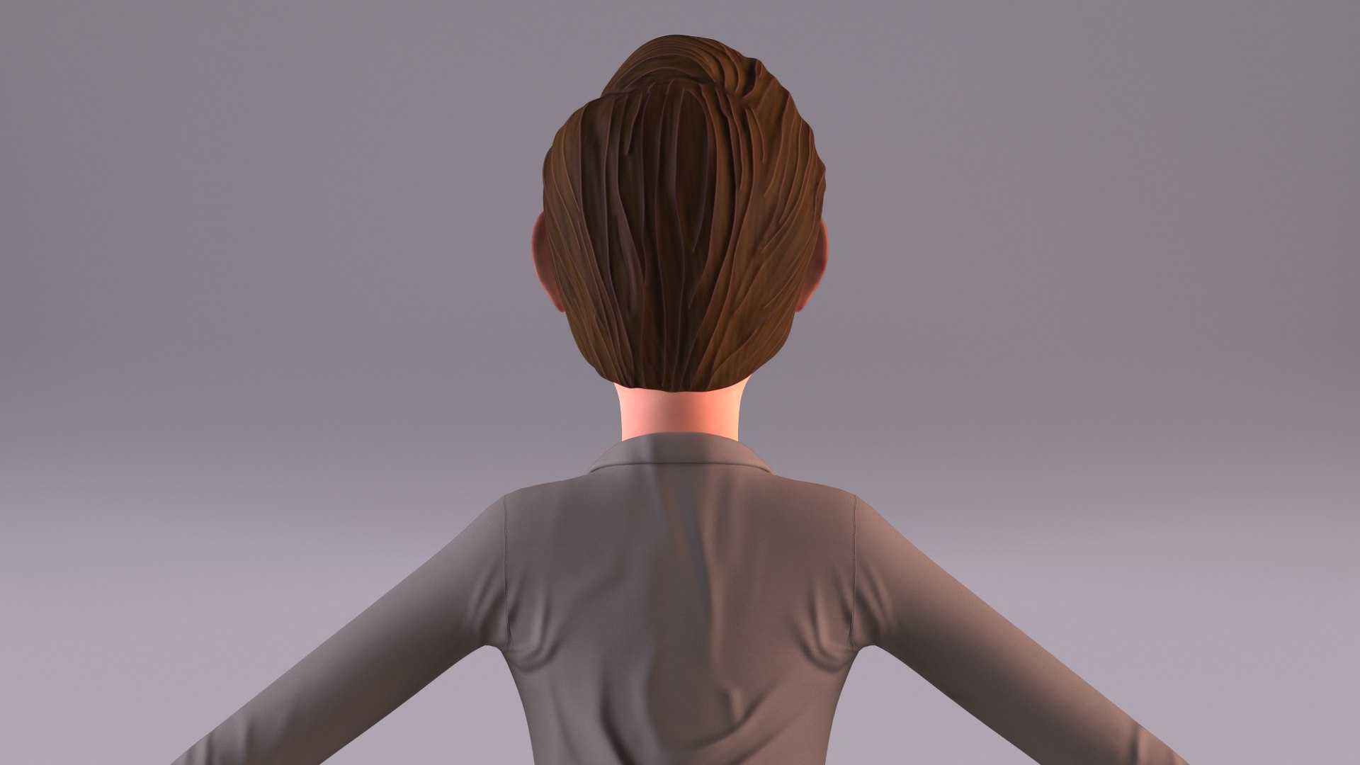 3D Cartoon Man - No Rig - TurboSquid 2179372