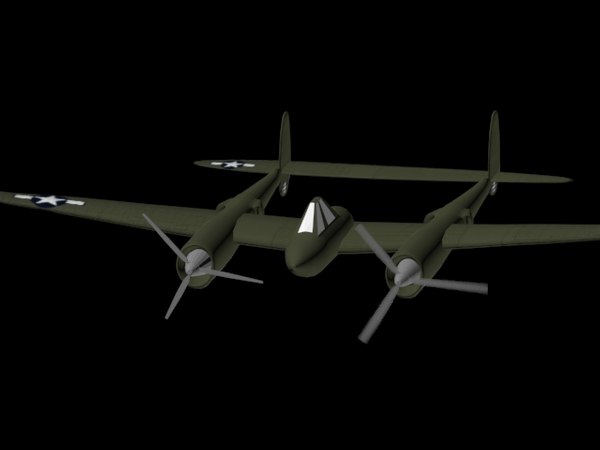ww2 plane 3d max