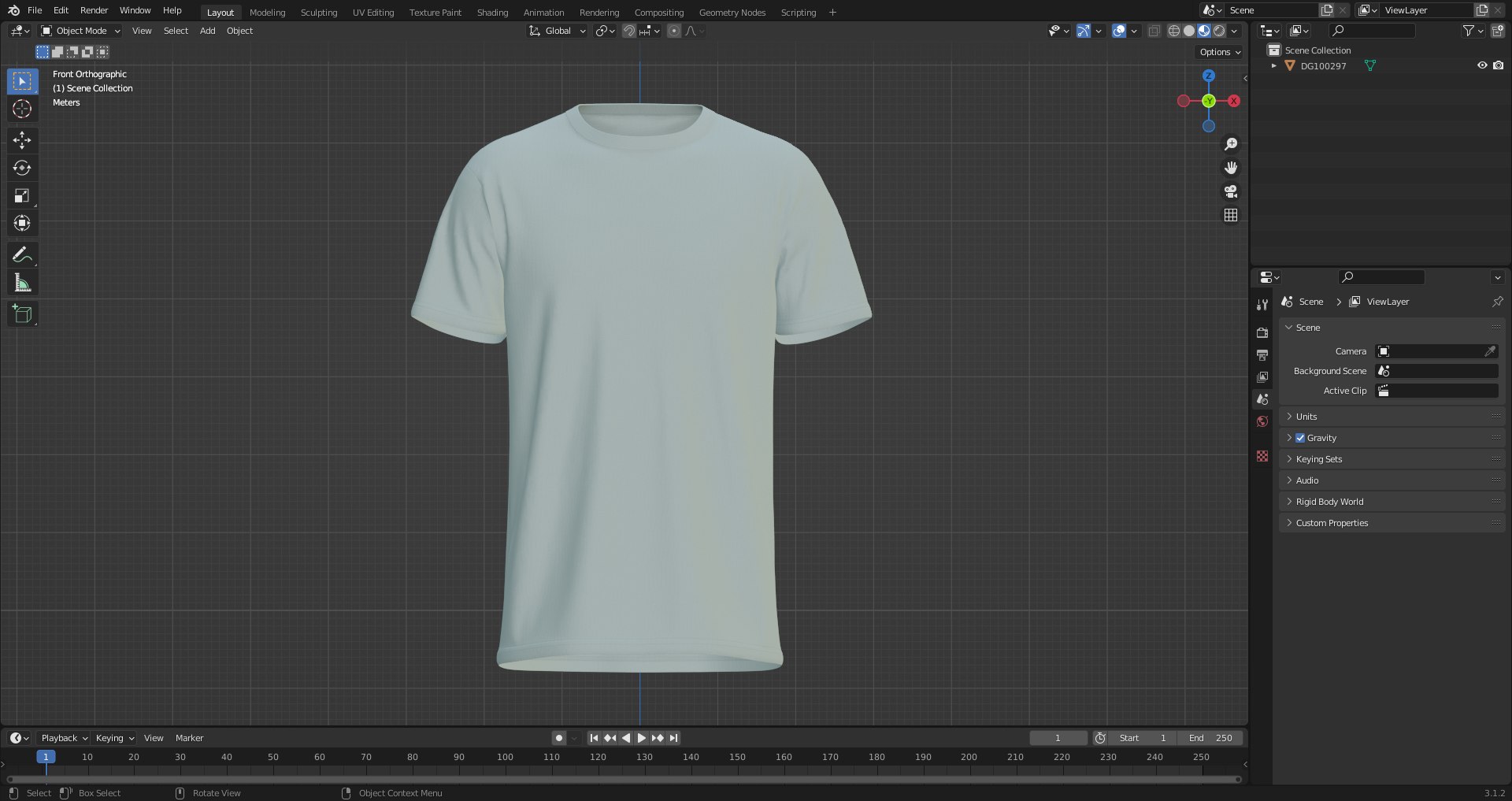 3D Comfortable Stylish T-Shirt Model - TurboSquid 2126120