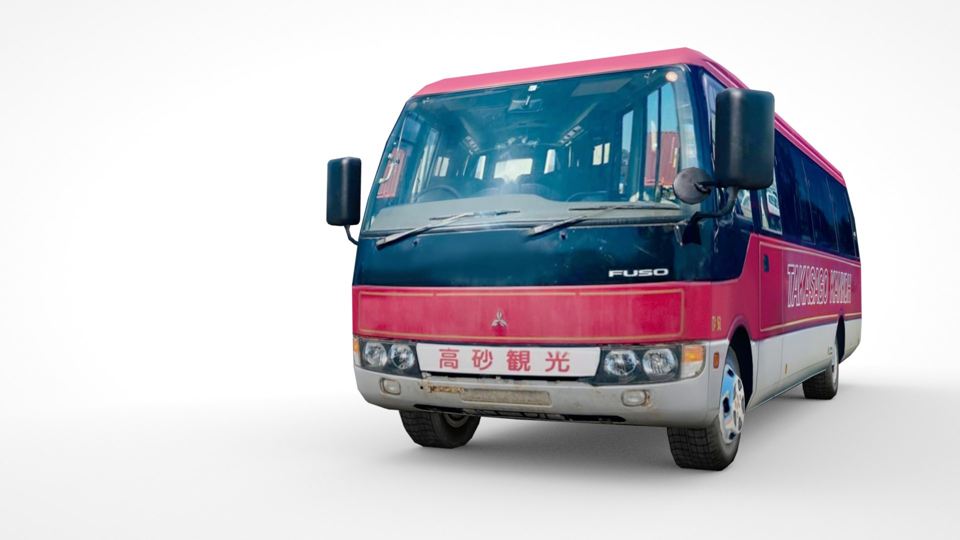 Mitsubishi Rosa Fuso 2007 Lowpoly Bus 3D Model - TurboSquid 1992549