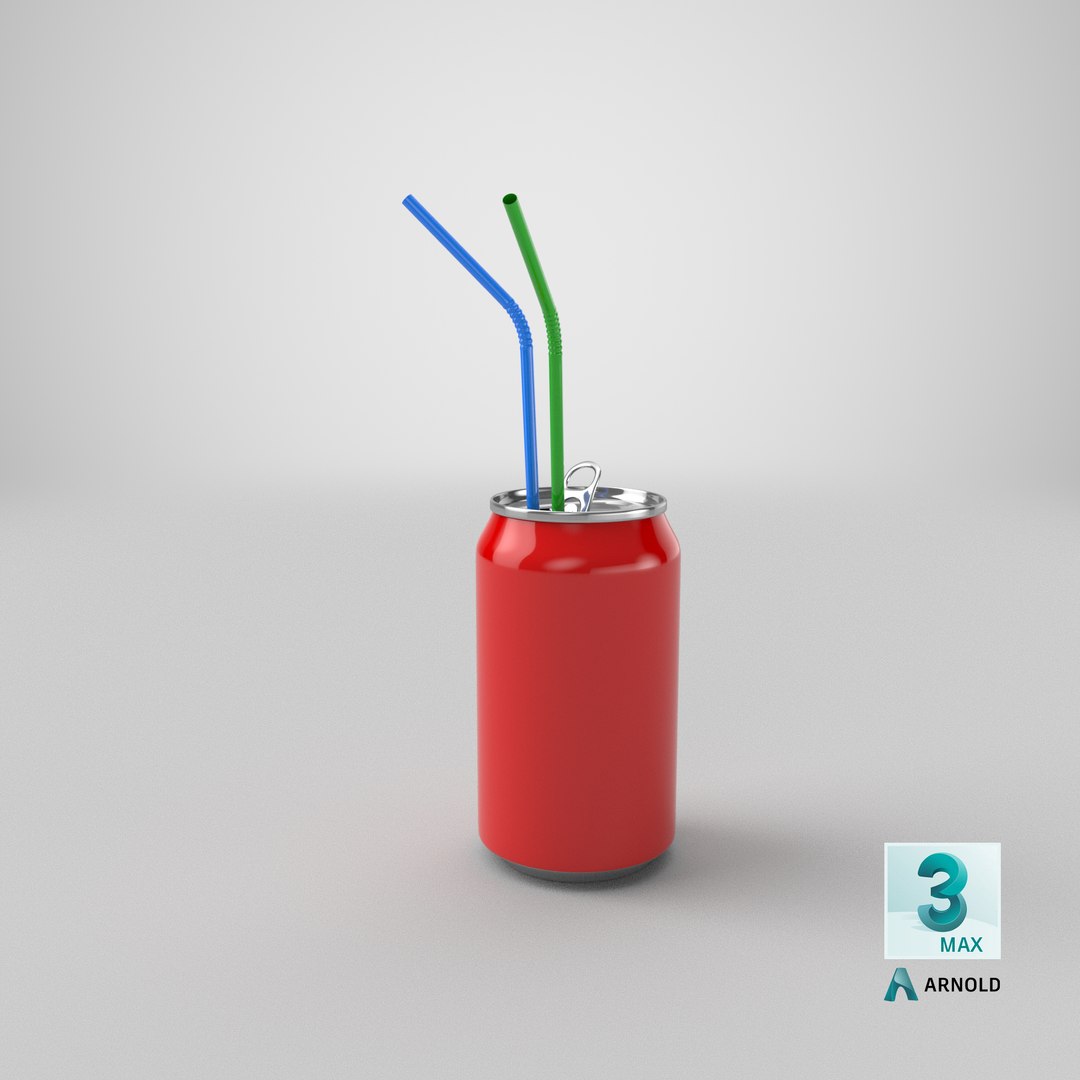 Cola Can - Open 3D Model - TurboSquid 2243794